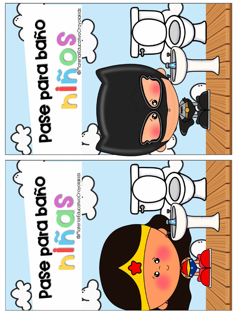 Pase de Baño Heroes | PDF