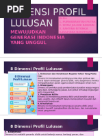 8 (Delapan) Dimensi Profil Lulusan | PDF