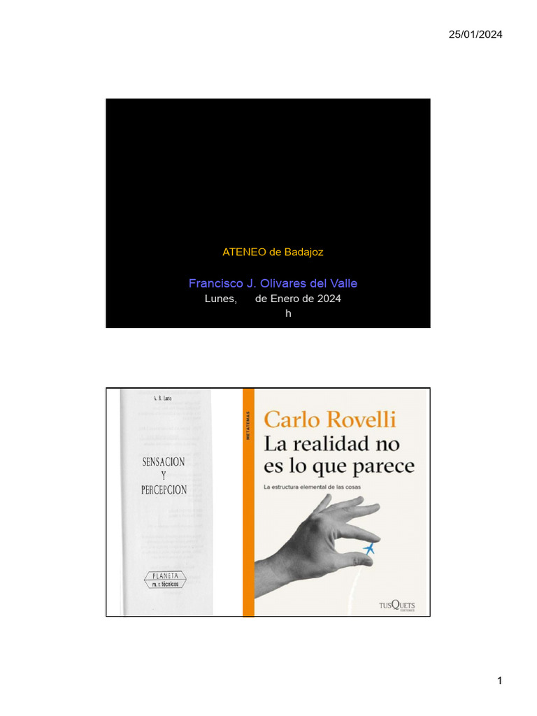 La Realidad: Filosofía y Perspectivas | PDF | Realismo filosófico ...