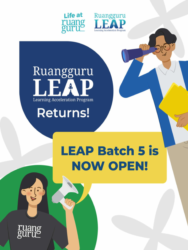 Leap Batch 5 Is Now Open!-2 | PDF