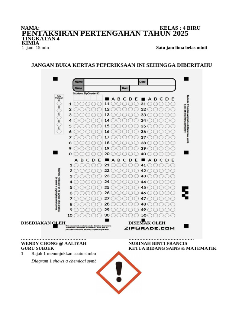 Ppt Kimia t4 2025 | PDF
