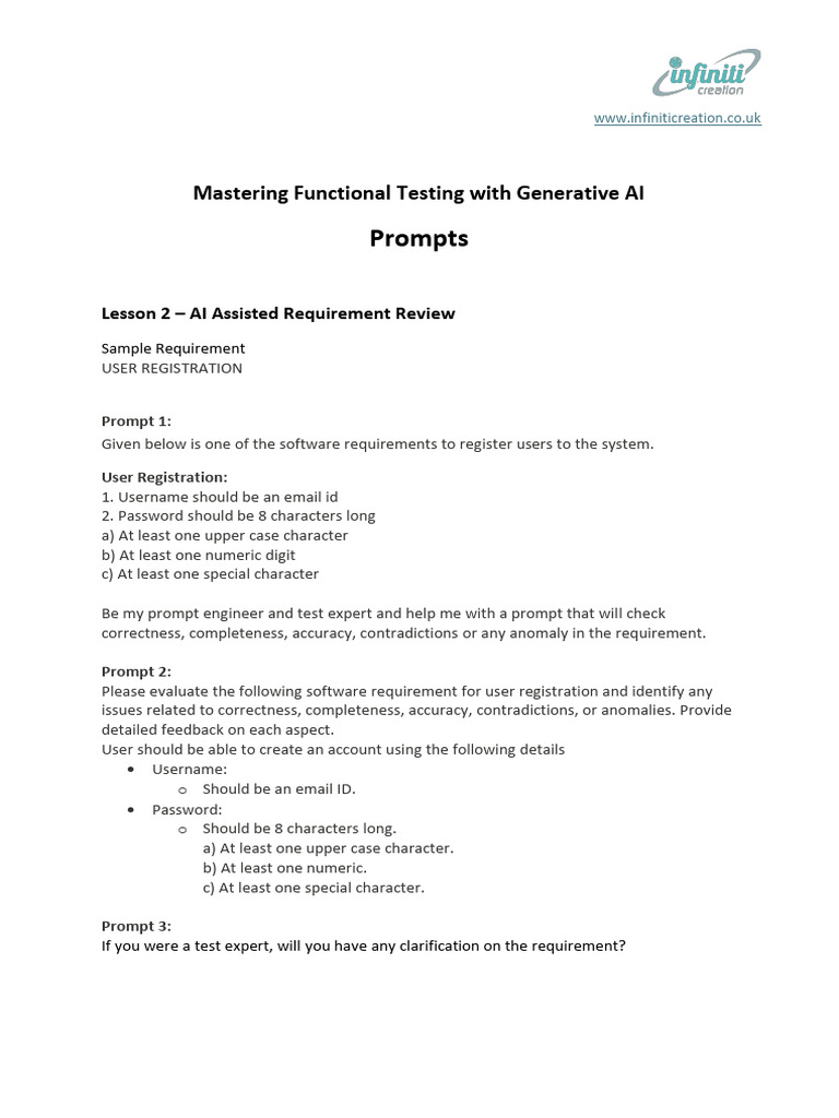 AI-Driven Functional Testing Guide | PDF | Software Testing | Password