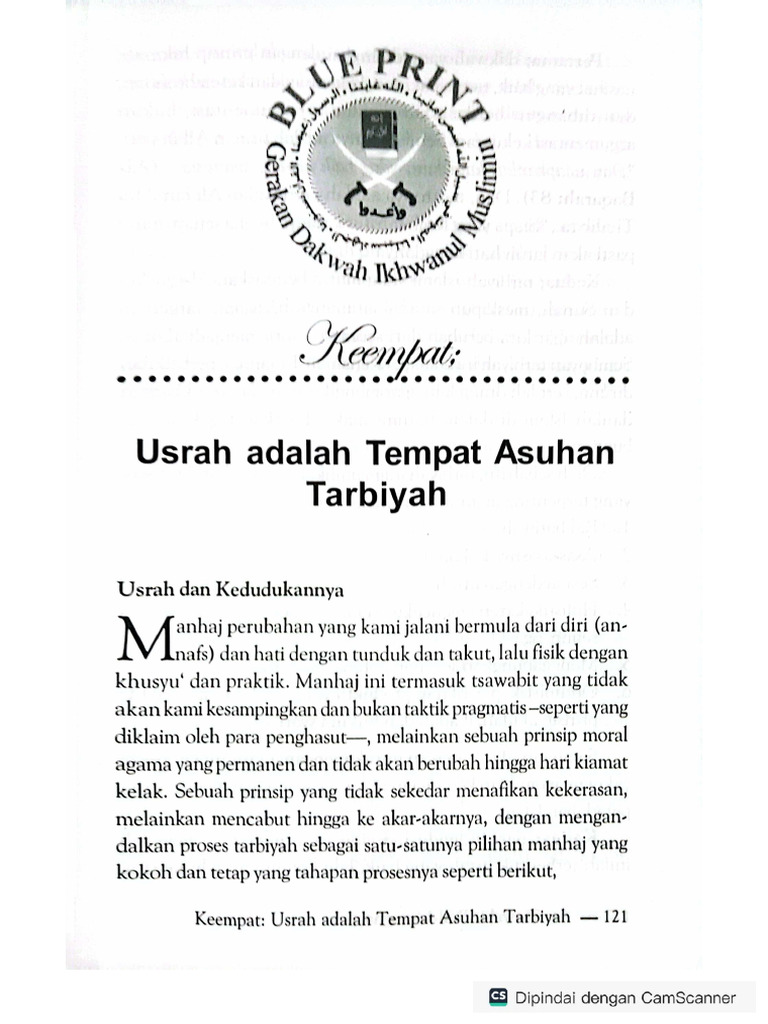 Usrah Adalah Tempat Asuhan Tarbiyah | PDF