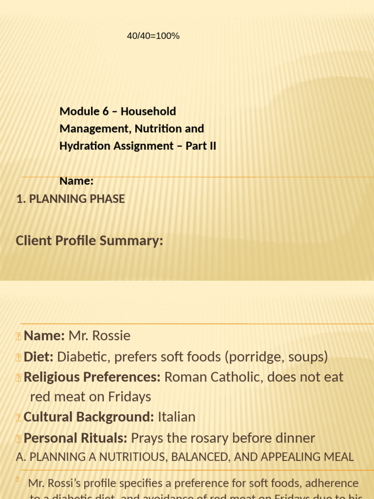 Module 6 - Household Part 2 | PDF | Soup | Zucchini