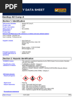 Hardtop XP Comp A Safety Data Sheet | PDF