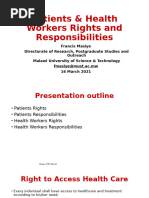 Ghana Health Service Patients Charter | PDF | Health Care | Patient