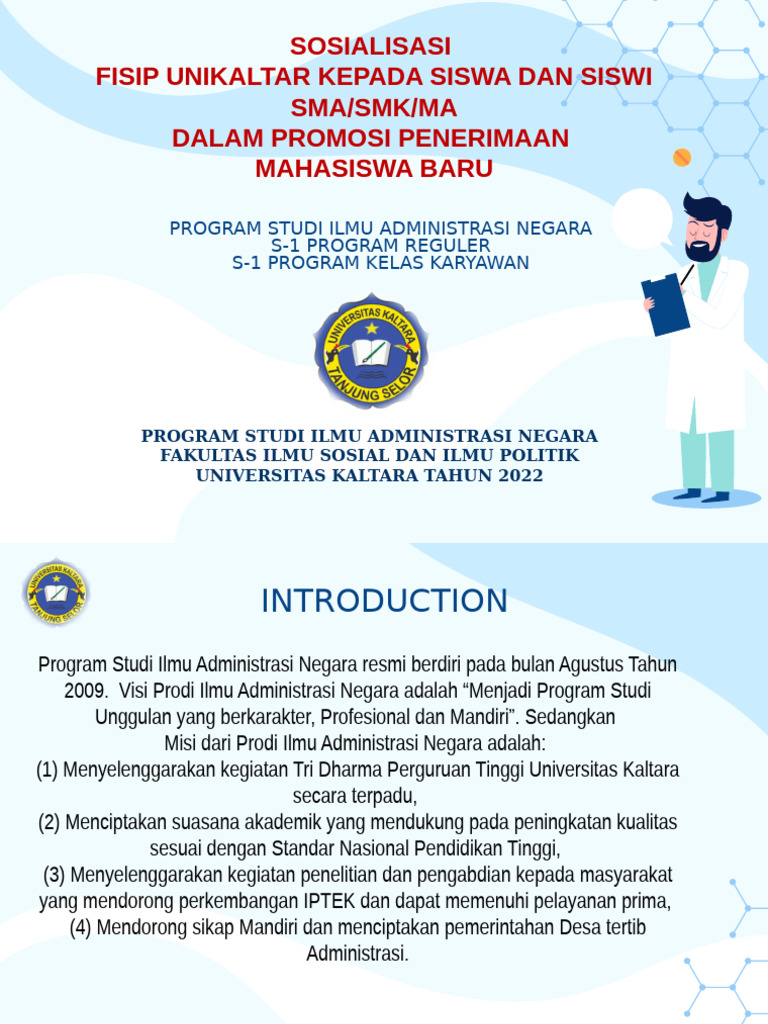 STRATEGI PROMOSI PROGRAM STUDI ILMU ADMINISTRASI NEGARA 2022 | PDF