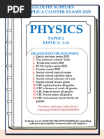 Physics Pp2 Final Gauge Prediction 2025 | PDF | Electromagnetic Induction | Radioactive Decay