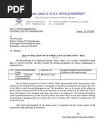 Examination Duty Exchange Request Form | PDF