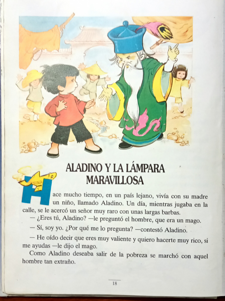 Aladino y la lámpara maravillosa | PDF