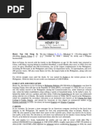 Biography Henry Sy | PDF | Philippines | Makati