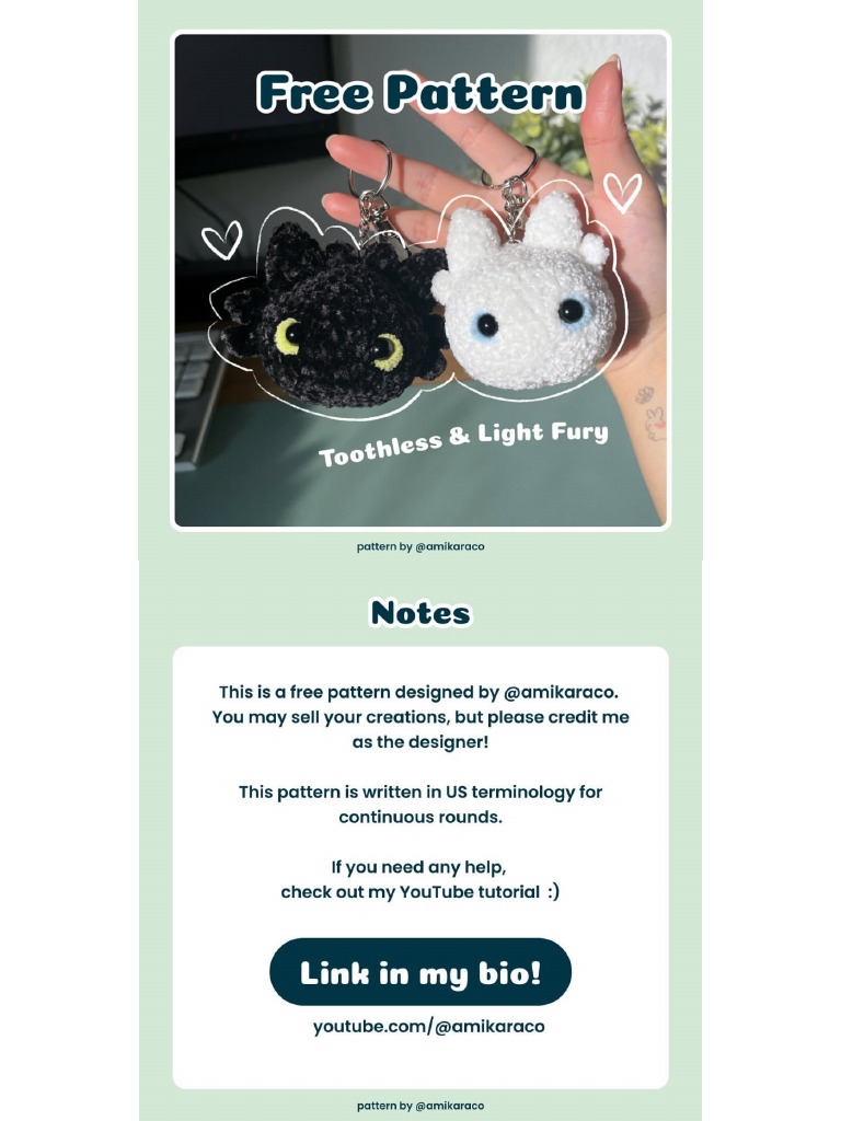 Toothless Keychains | PDF