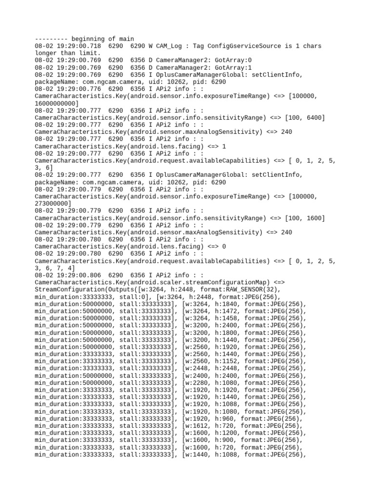 Log Cat 1754134140519 | PDF | Computing | Software