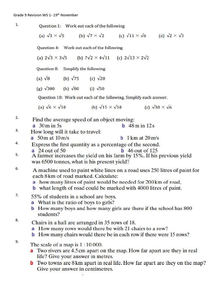 EOT 1 Revision WS2 | PDF