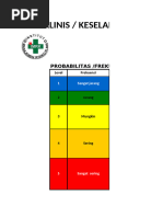 7 Tabel Penentuan Kriteria Risiko | PDF