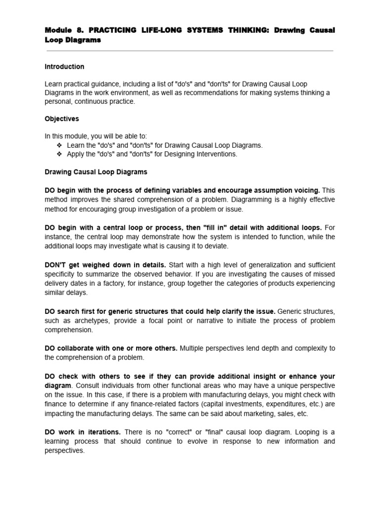 Systems Thinking Finals Reviewer | PDF | System | Causality