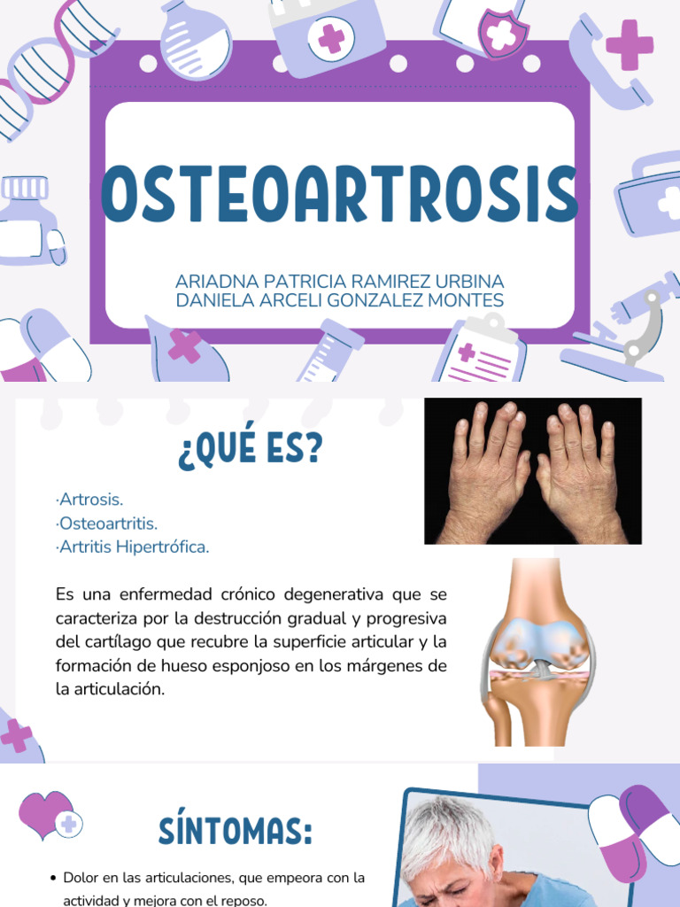 Osteoartrosis | PDF | Osteoartritis | Enfermedades y trastornos