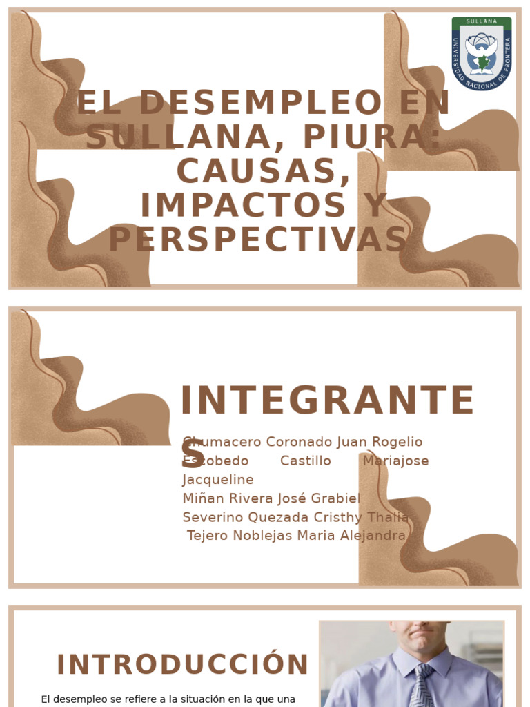 Exposicion Del Desempleo | PDF | Empleo | Desempleo