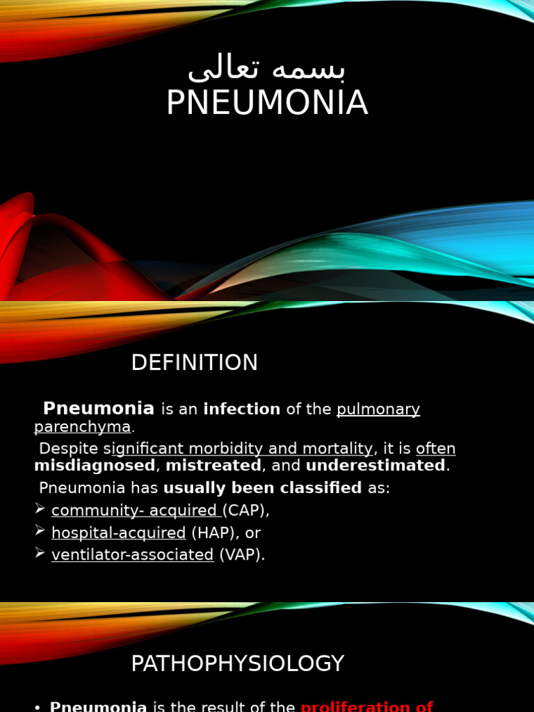 Pneumonia Case Research Study PTT | PDF | Pneumonia | Inflammation