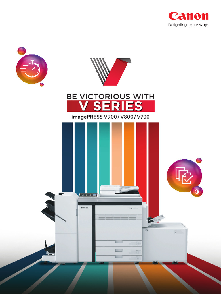 Canon Imagepress v800 Series | PDF