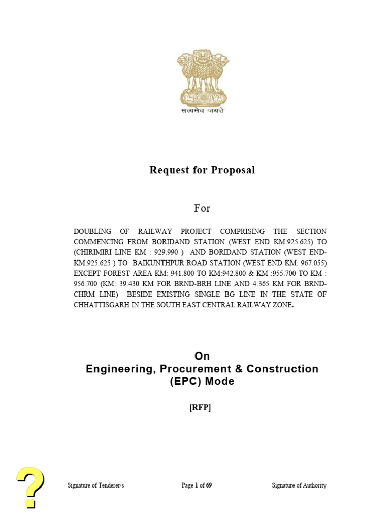 TenderRFPCEC BSP 24 25 14 - 1 | PDF | Joint Venture | Consortium