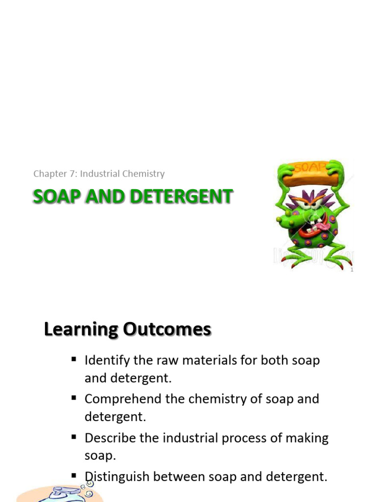 Soap vs. Detergent: Key Differences | PDF | Detergent | Surfactant