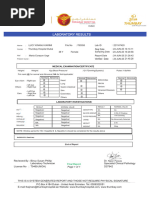 Blood Group Report Template | PDF