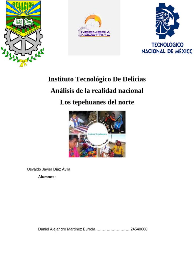 Los Tepehuanes Equipo 3 | PDF