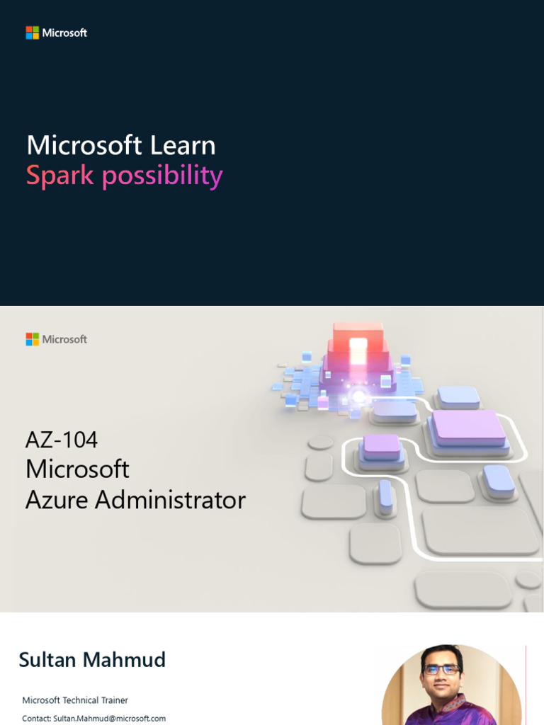 Azure Administrator Course Overview | PDF | Microsoft Azure | Cloud ...