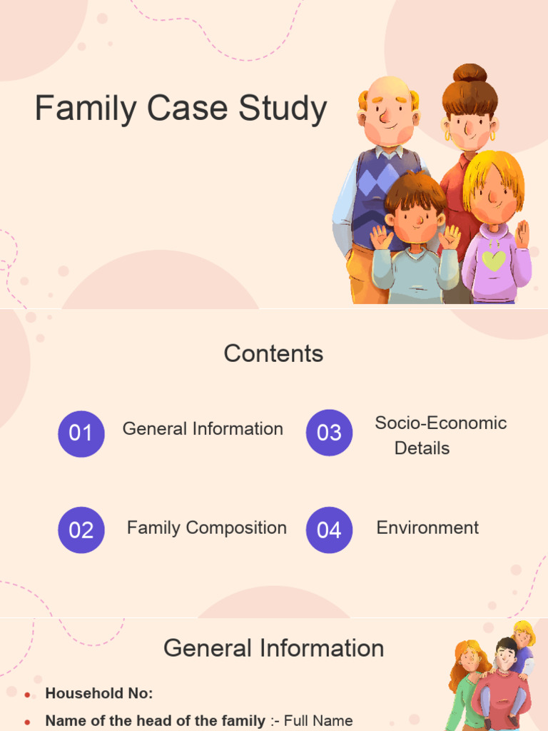 Family Case Study Overview | PDF | Family Planning | Marriage