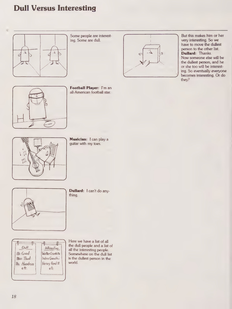 Dull vs. Interesting: A Paradox Explained | PDF