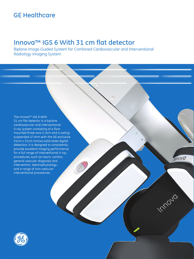 IGS 6 With 31cm FPD Brochure 2020 | PDF | Medical Imaging | Ct Scan