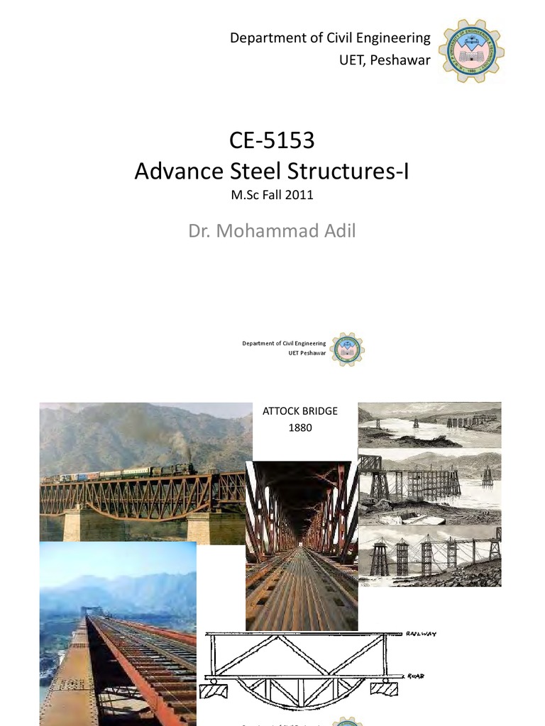 Advance Steel Structures - Lecture 1 - Introduction | PDF | Masonry ...