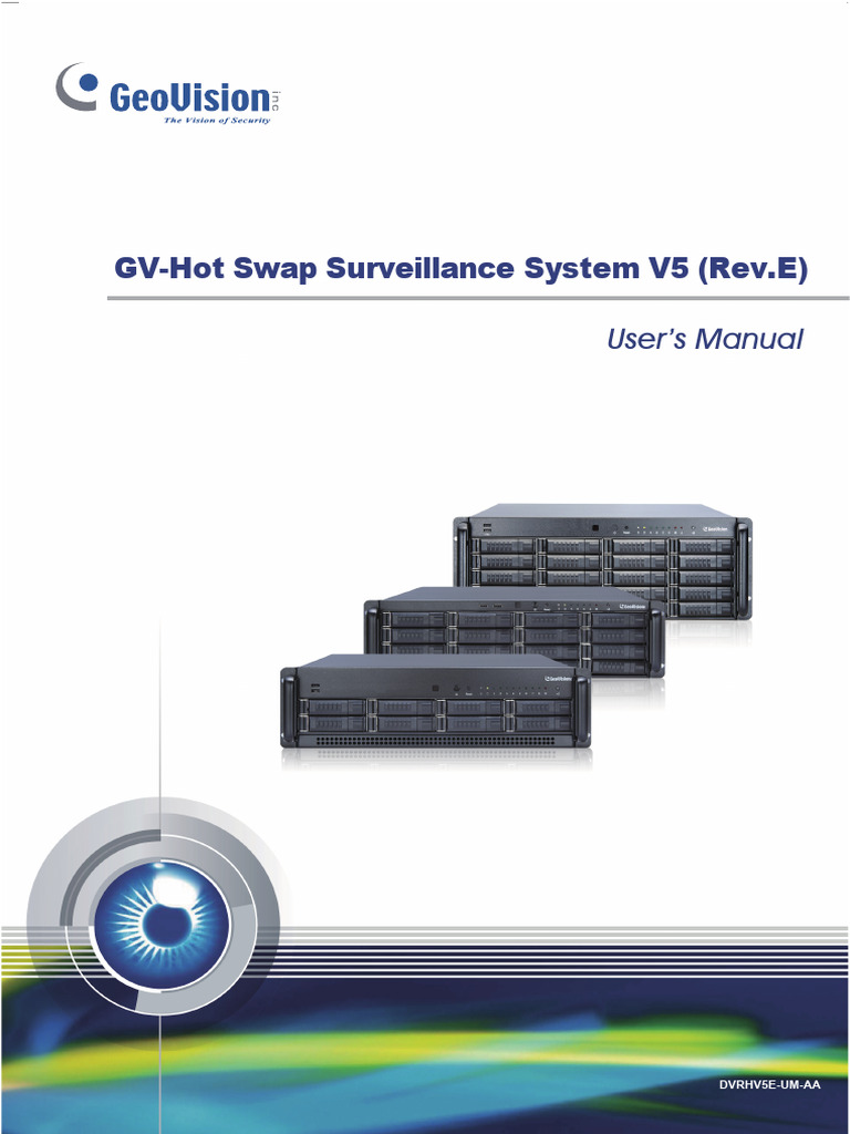 GV-Hot Swap Surveillance System Guide | PDF | Hard Disk Drive | Usb