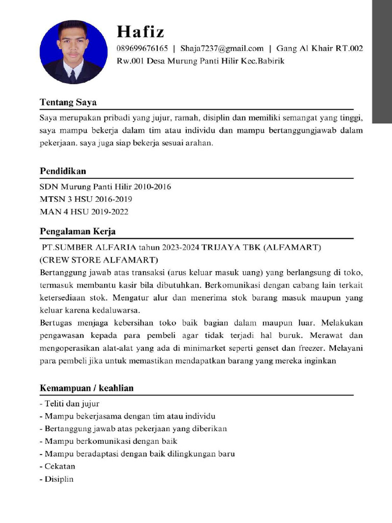 CV SPK | PDF
