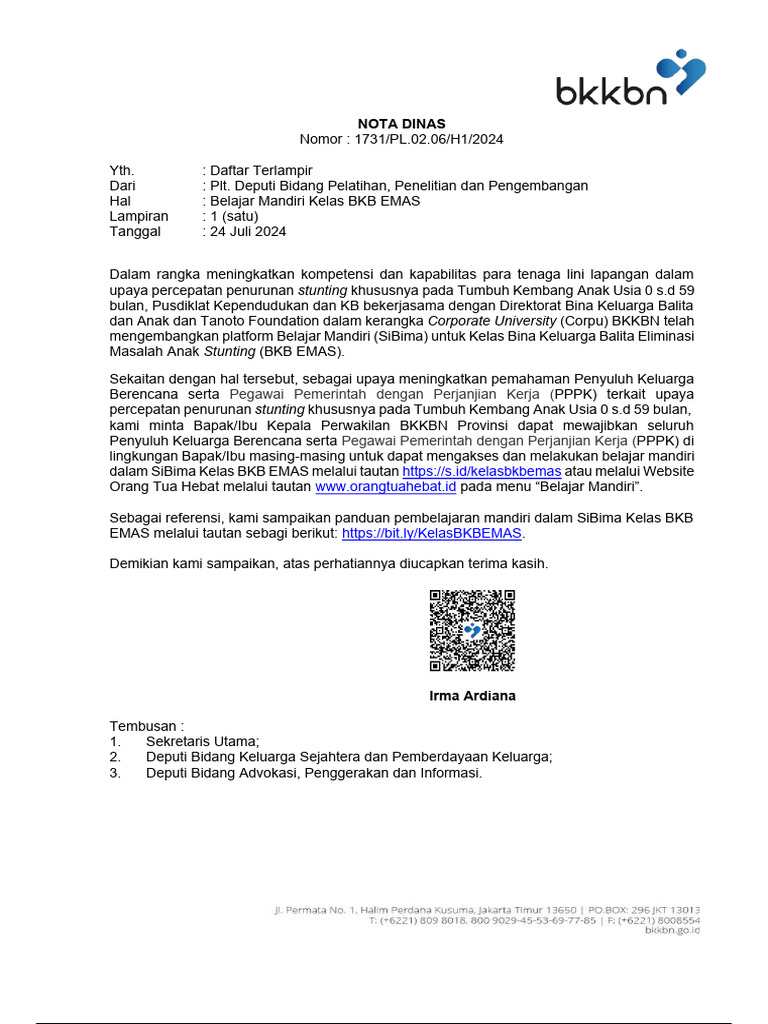 Belajar Mandiri Kelas BKB EMAS | PDF