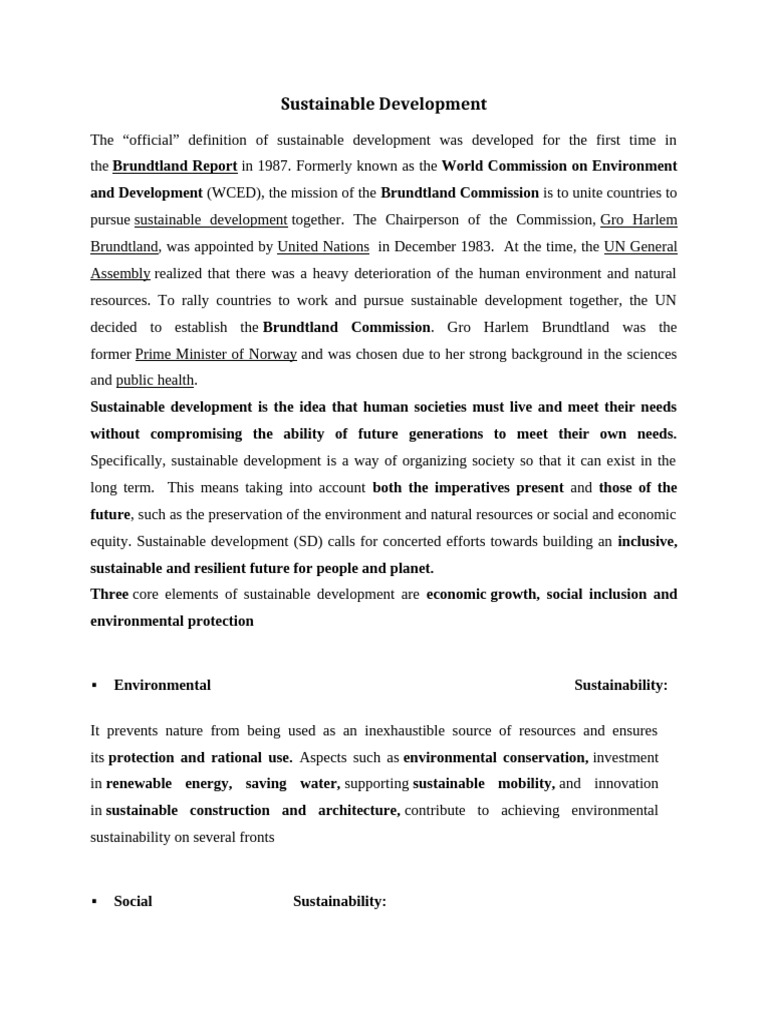 Understanding Sustainable Development Goals | PDF | Sustainability ...