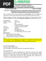 Cisco Women Internship Program 2026 | PDF