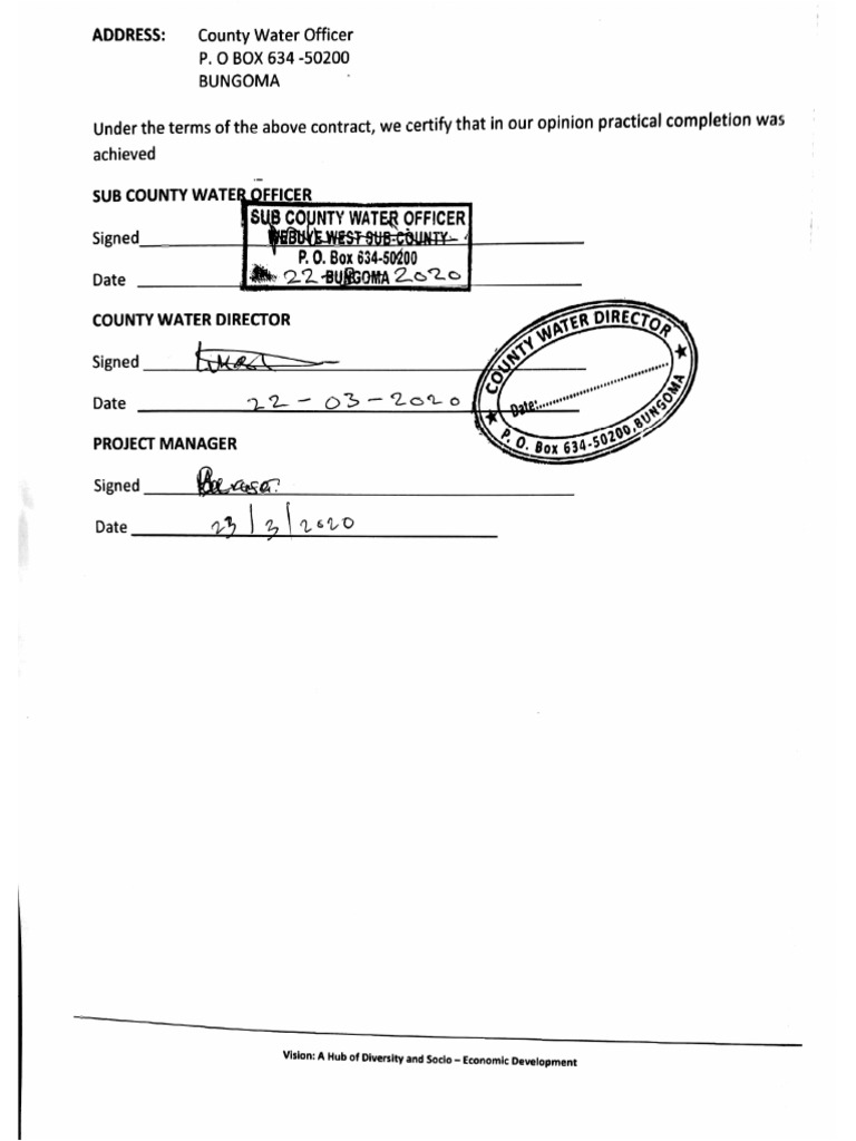 Completion Cert BGM | PDF