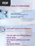 Philippines Dental Health Program Overview | PDF | Oral Hygiene | Dentistry