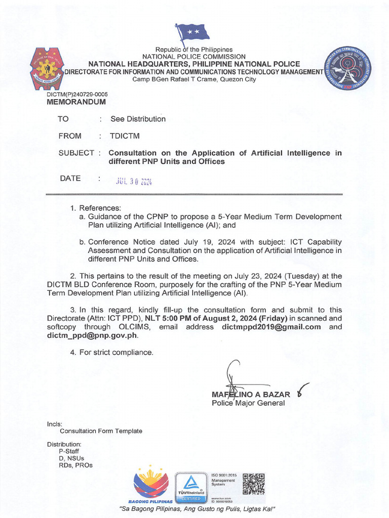 Consultation On The Application of Artificial Intelligence in Different ...