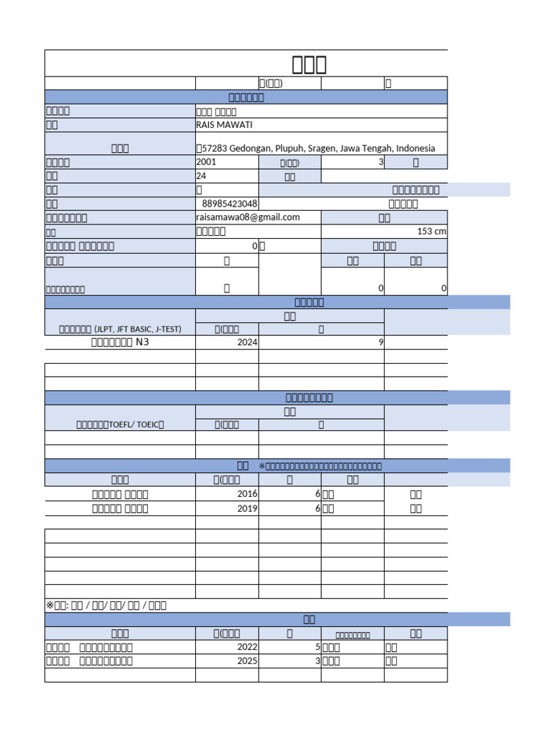 Untitled Spreadsheet | PDF