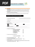 New TIN Application Form | PDF | Taxes