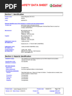 Castrol Multipurpose Grease Safety Data | PDF | Occupational Safety And ...