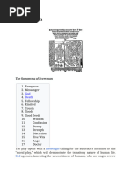 Everyman - Morality Play | PDF