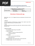Conventional Isolation Methods. Detection of Salmonella SPP | PDF ...