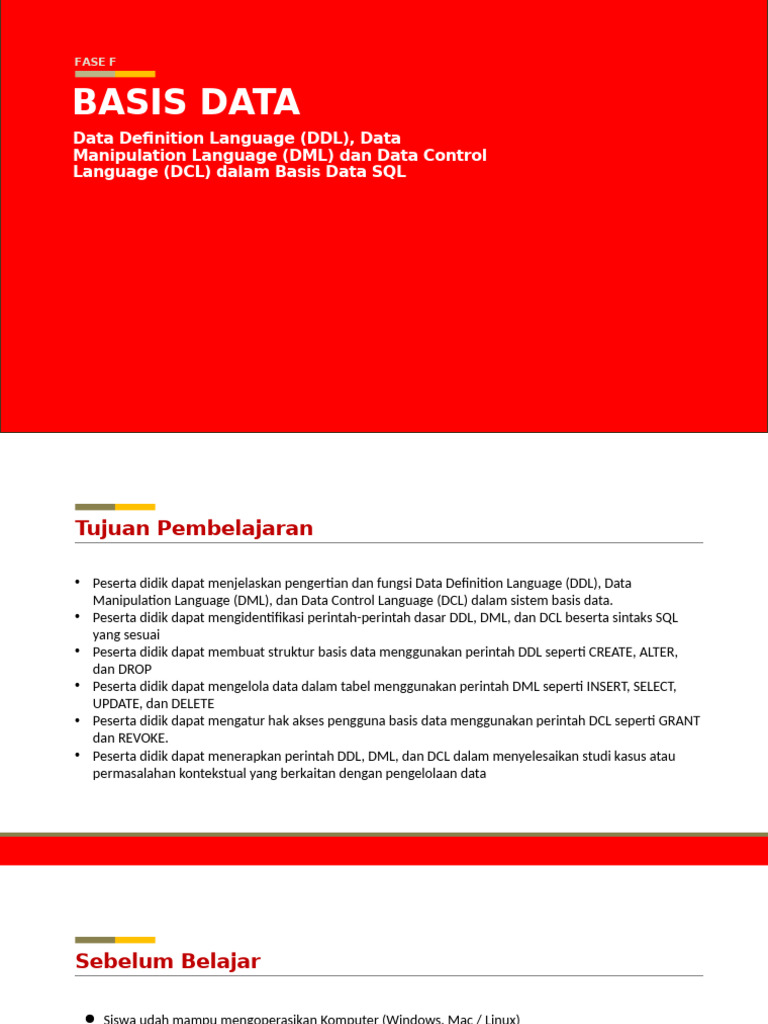 Ukin - Basis Data | PDF