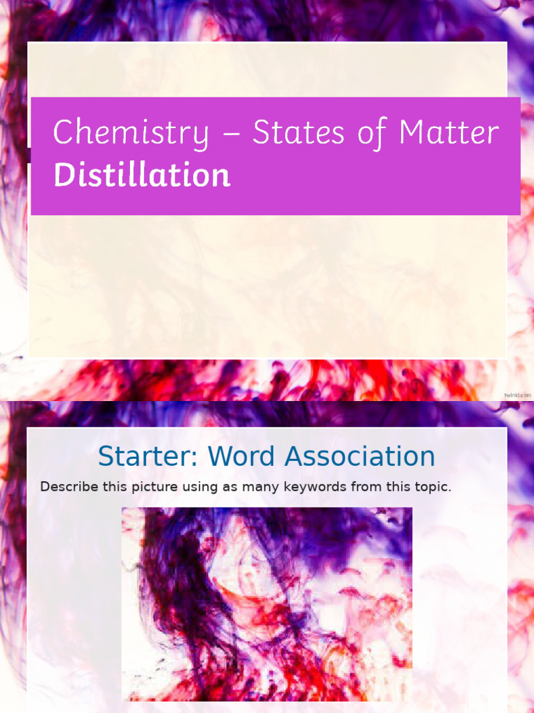Distillation and Chromatography Explained | PDF | Distillation ...