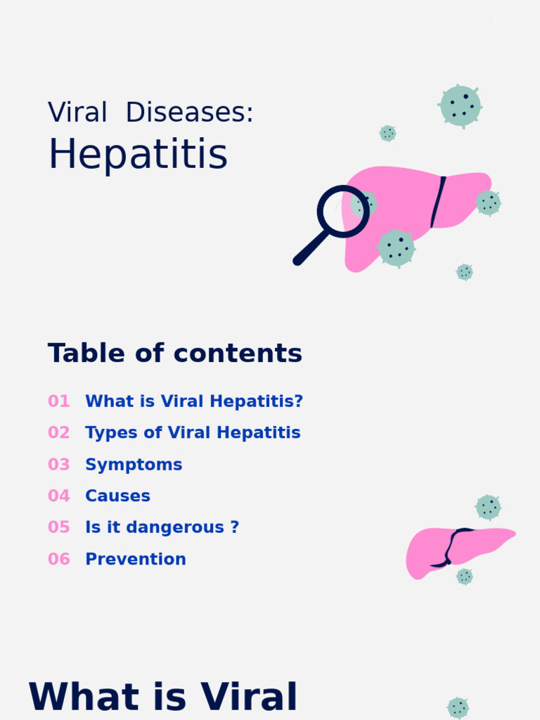 Understanding Viral Hepatitis Types & Risks | PDF