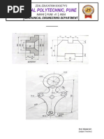 Orthographic Projection Practice Exercises | PDF | 3 D Computer ...